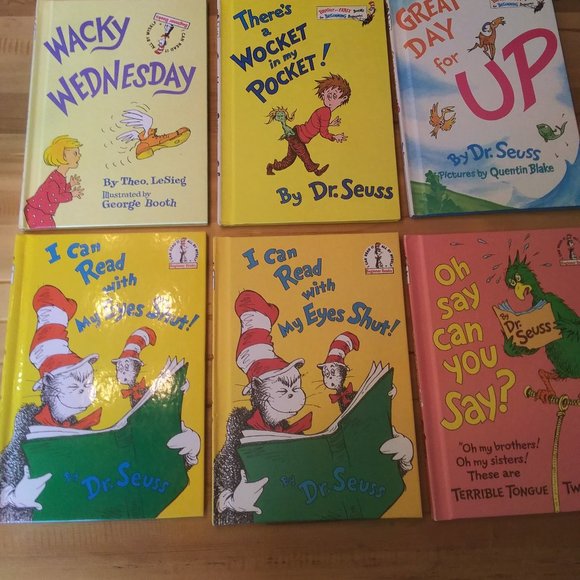 Dr. Seuss | Other | Dr Seuss Beginner Books Set Of 8 97s | Poshmark